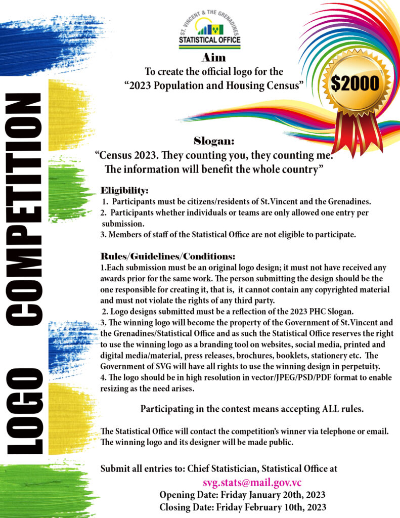 Poster - logo competition — Statistical Office, Government of Saint ...